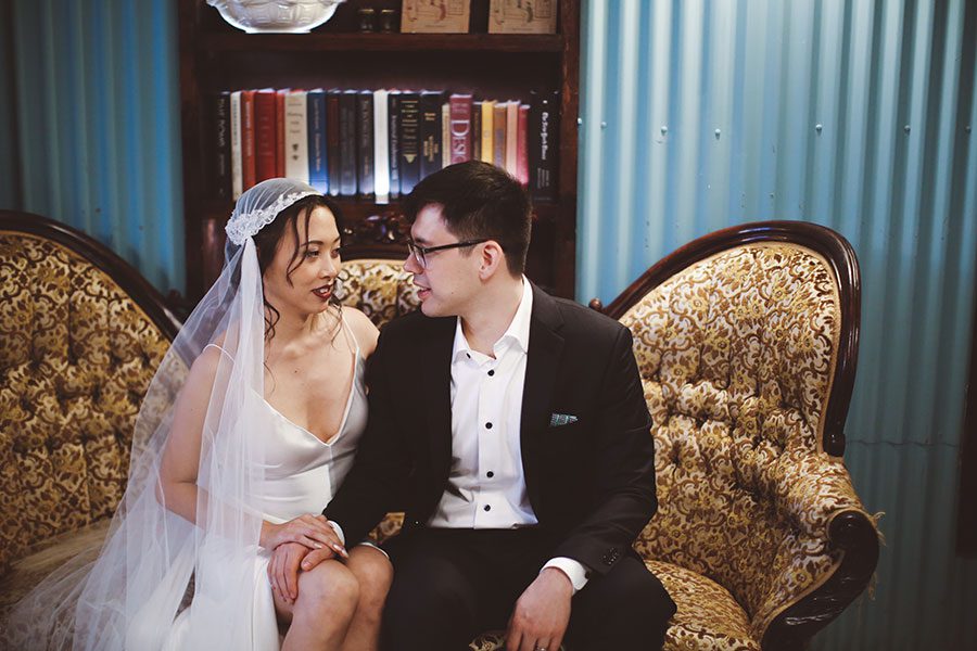 China Blue Tribeca Wedding